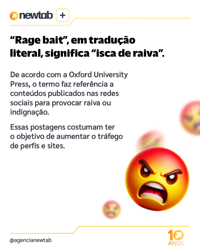 Você sabe o que é “rage bait”? - Newtab
